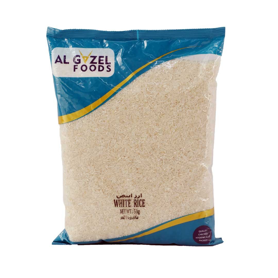 AL GAZEL WHITE RICE 5 KG | Safari Online - Shop Online from Safari Mall